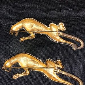 Jewelry | Vintage Carolee Leopard Pin | Poshmark
